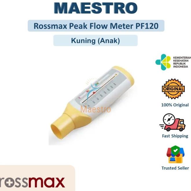 Jual Rossmax Peak Flow Meter Pf120A Pf120C Alat Cek Asma Spirometer Pf120 | Shopee Indonesia