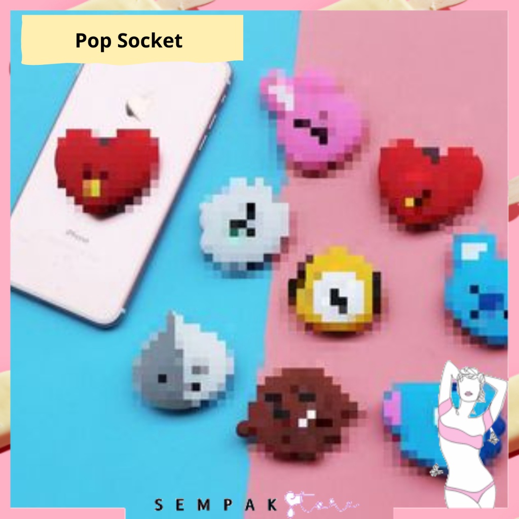 Jual SS Popsocket 3D Karakter 3D Cartoon Popsockets Hp Popsocket PVC ...