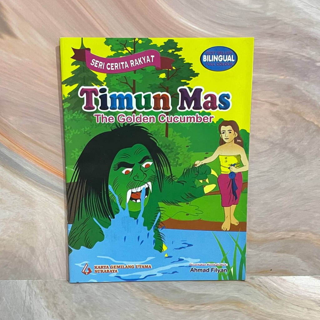 Jual Buku Dongeng DWI BAHASA Cerita Rakyat 32 Halaman Bilingual ...