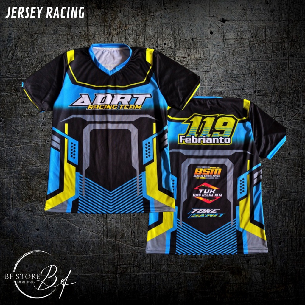 Jual Custom Jersey Racing Full Printing, Desain Keren, Bisa Custom Nama ...