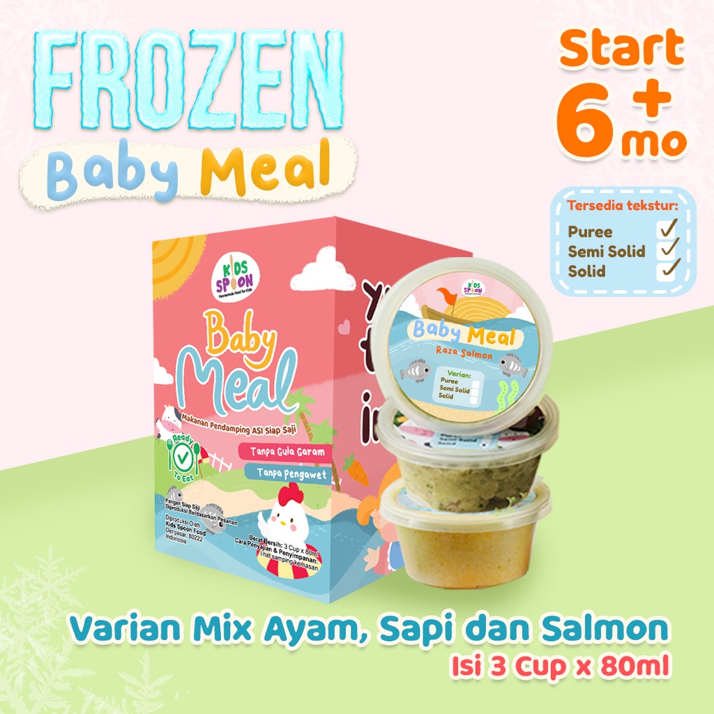 Jual Kids Spoon Bubur Mpasi Mix (Frozen) | Shopee Indonesia