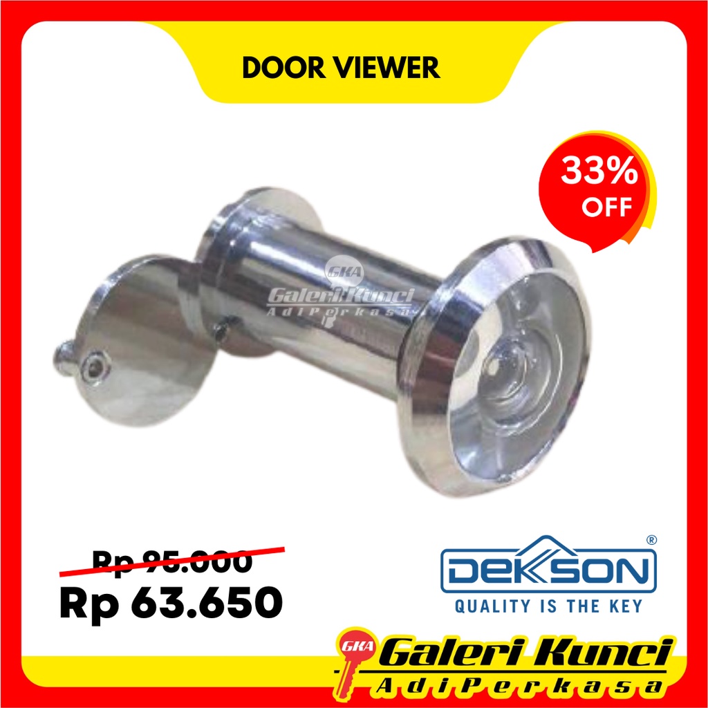 Jual Door Viewer Dekson Dekkson CP Lubang Intip Pintu | Shopee Indonesia
