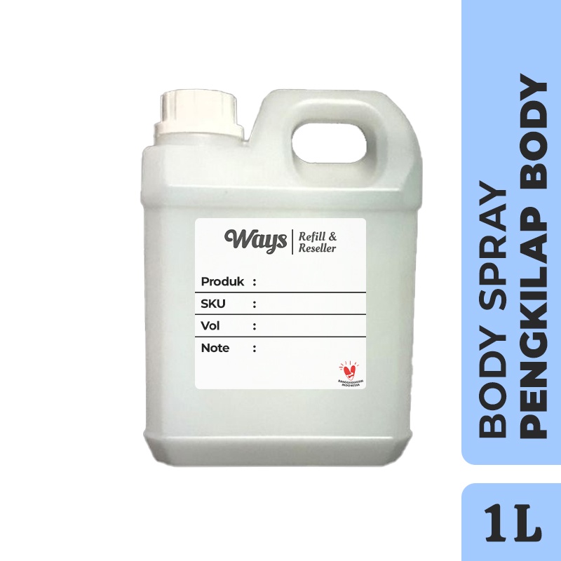 Jual WAYS 1 LITER REFILL Pengkilap Body Glossy Motor & Mobil / Body ...