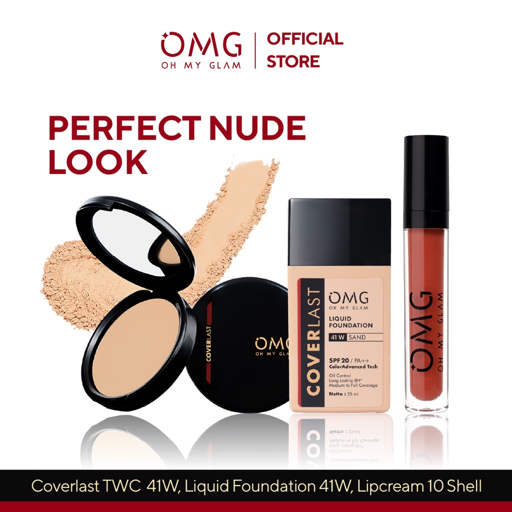 Jual OMG BEST SELLER BUNDLE! Perfect Nude Look (Foundation + Bedak ...