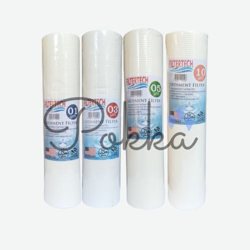 Jual PROMO LAUNCHING 4 PCS Cartridge Filter Air Kotor Sumur Air Galon ...