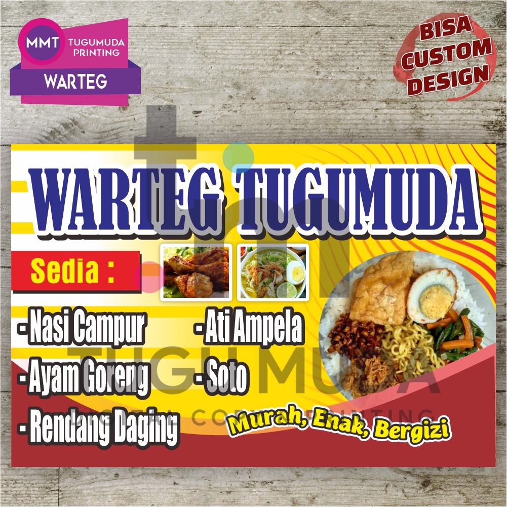 Jual Cetak Spanduk|Banner|MMT -WARTEG-NASI CAMPUR-SOTO AYAM-GORENGAN ...