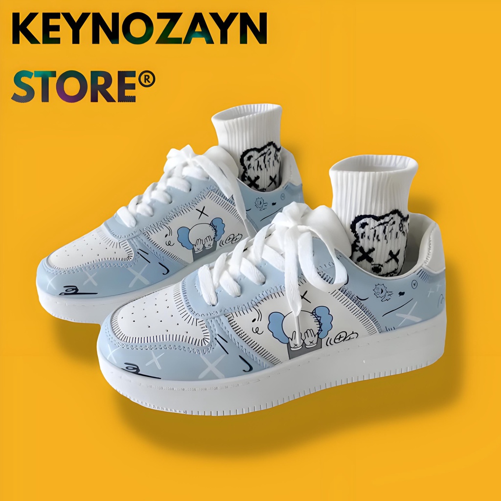 Jual Sepatu Sneakers Anak Perempuan Kawai Anime Print Trendy Terbaru ...