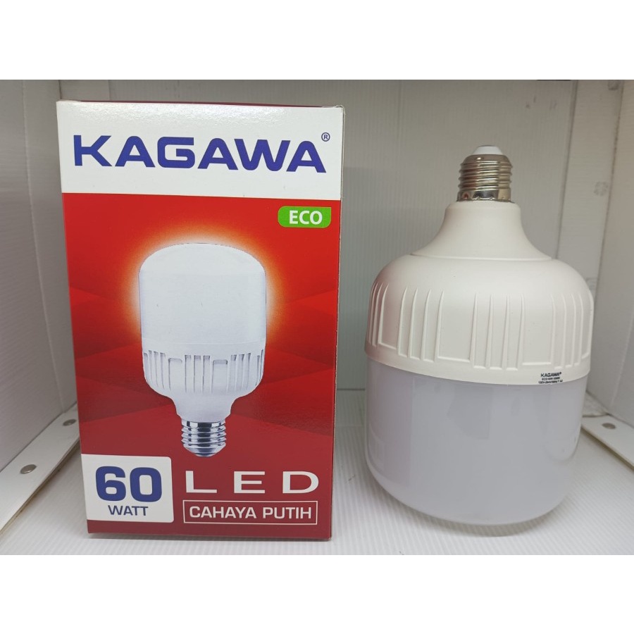 Jual Lampu LED KAGAWA ECO Capsule 60 watt cahaya putih Bohlam LED 60w | Shopee Indonesia