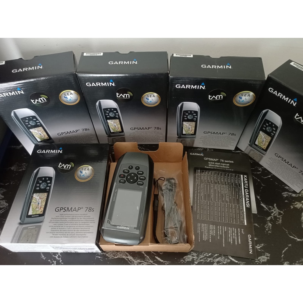 Jual GPS GARMIN MURAH GPSMAP 78s SEA Peta Topography - Garansi TAM 2 ...