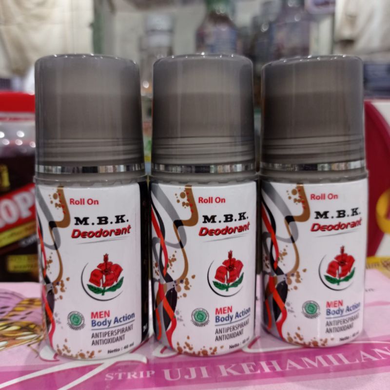Jual MBK DEODORANT ROLL ON HITAM (FOR MEN) | Shopee Indonesia
