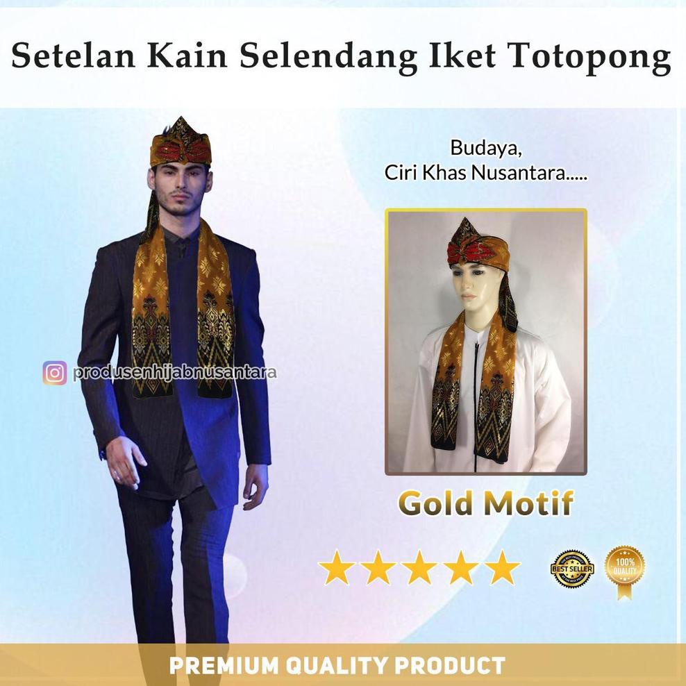 Jual 87 Setelan Kain Adat Budaya Selendang Iket Totopong Jawa Sunda ...
