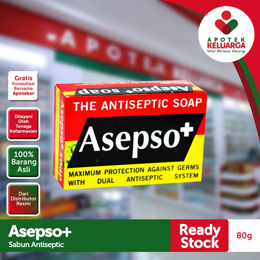 Jual ASEPSO SOAP 80gr #SABUN UNTUK JAMUR #PEMBERSIH MUKA#PENGHILANG ...