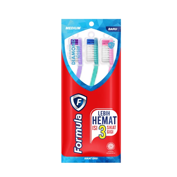Jual FORMULA TOOTH BRUSH DIAMOND PACK - SIKAT GIGI | Shopee Indonesia