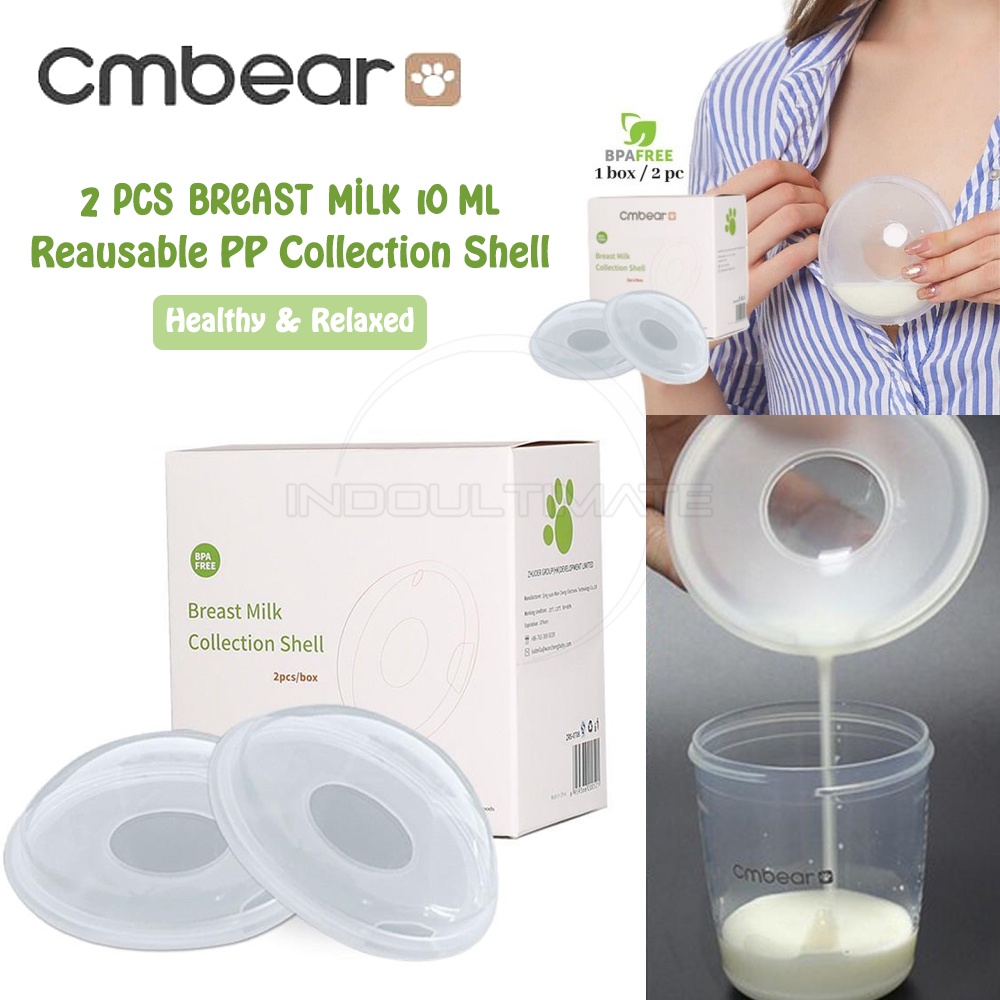 Jual Wadah Penampung Tetesan Asi Silikon CMBEAR Breastmilk Collection ...