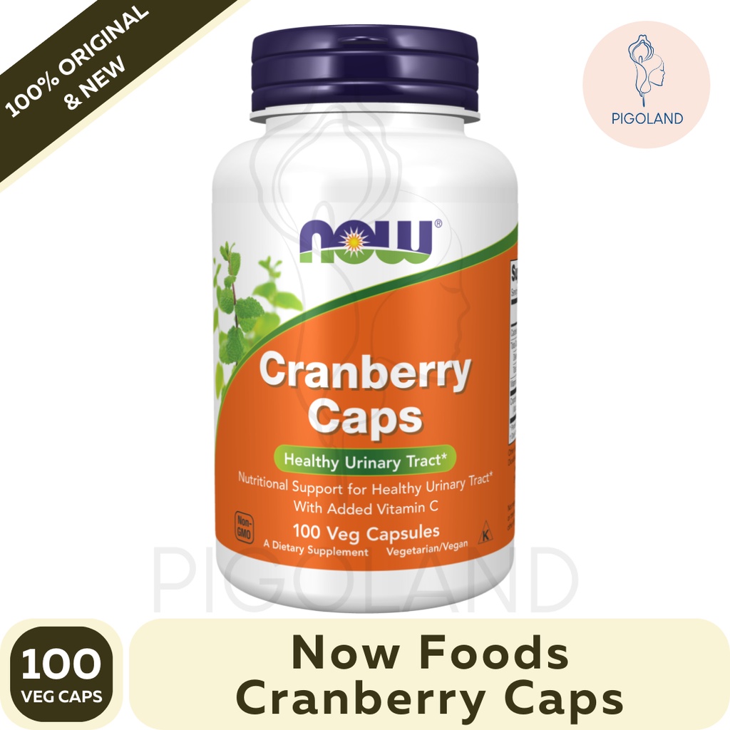 Jual Now Foods Cranberry Caps Saluran Kemih Urinary Tract 100 Veg ...