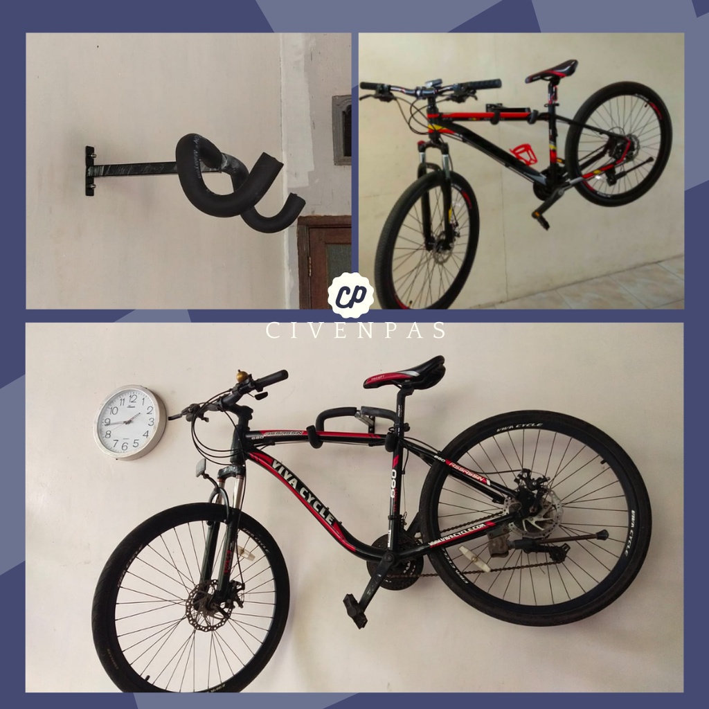 Jual GANTUNGAN SEPEDA DI DINDING / HANGER BIKE | Shopee Indonesia