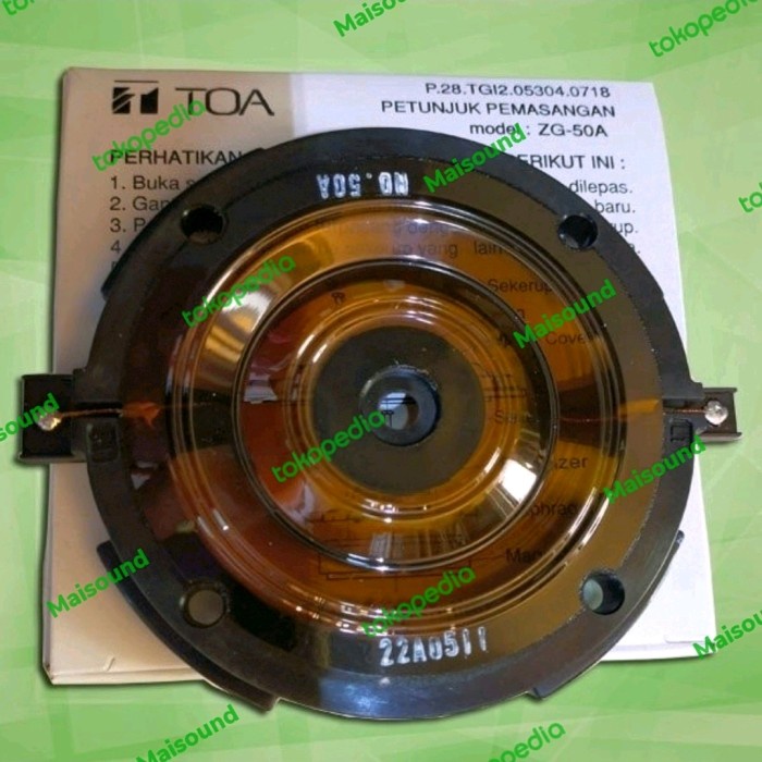 Jual Spull Toa Zg 50A Original Spul Toa Zg 50 A Spool Toa Zg50A ...