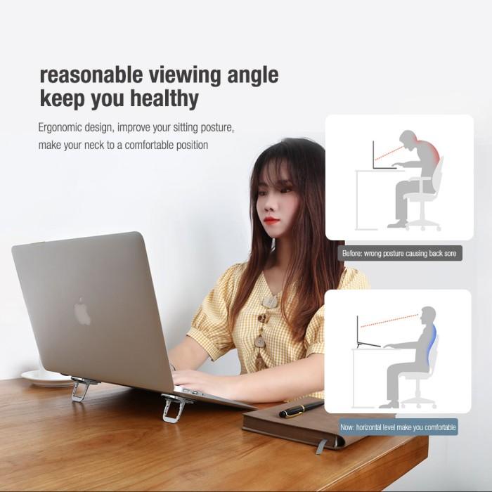 Jual Stand Laptop/Macbook/Notebook Holder Adjustable NILLKIN Bolster ...