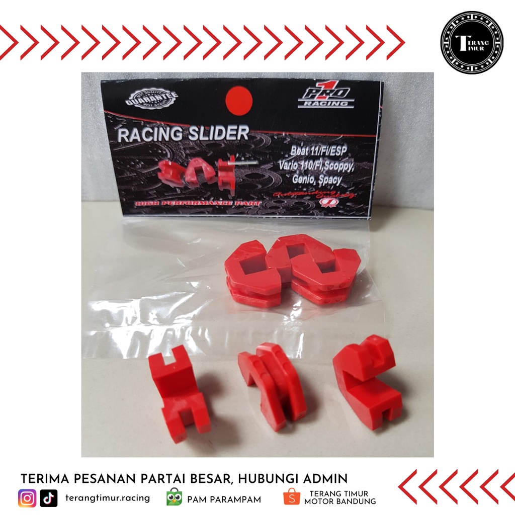 Jual Racing Slider Beat, Vario 110 , Scoppy, Genio, Spacy (Cek ...