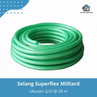 Jual Selang Air 3/4 Superflex Milliard 50 meter | Shopee Indonesia