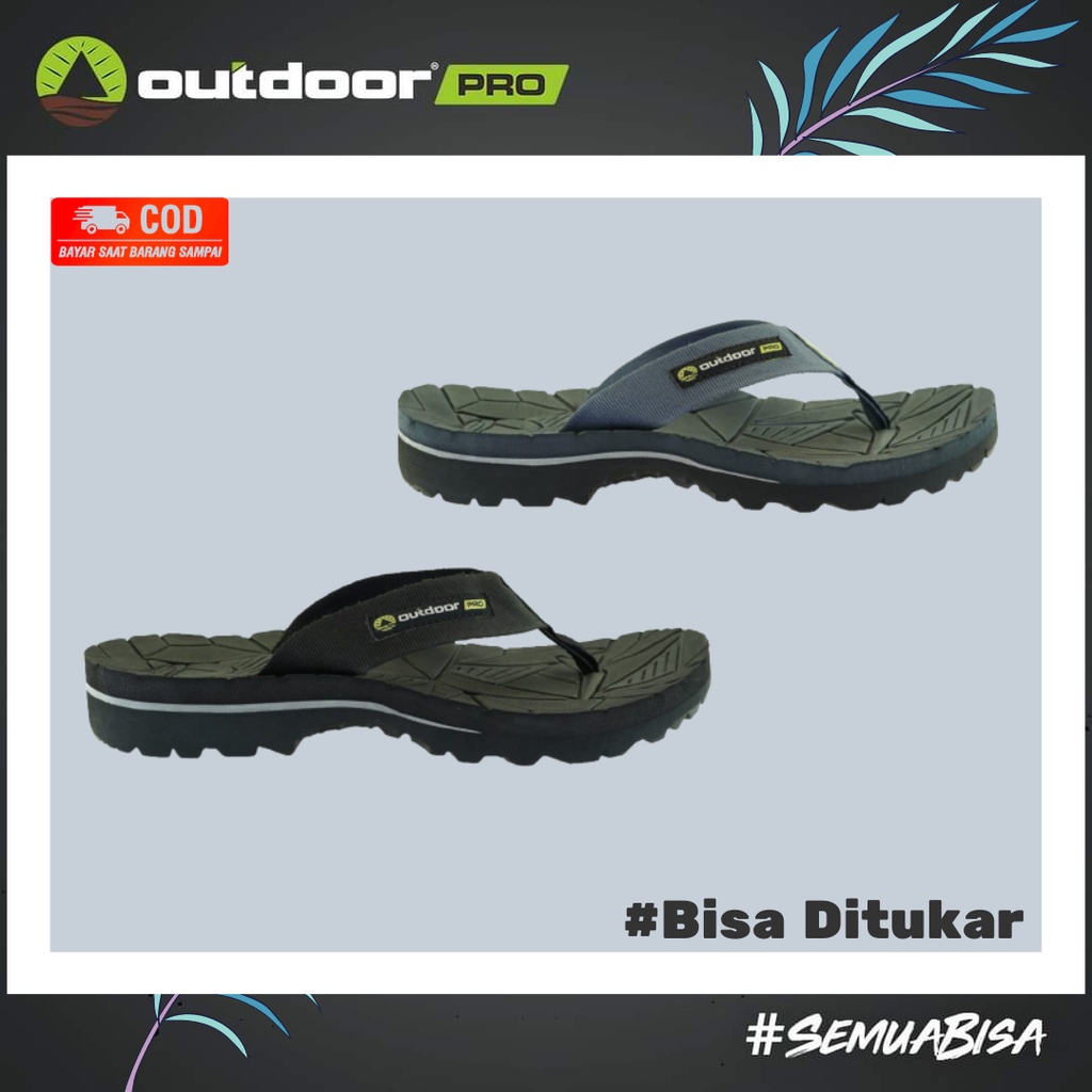 Jual Outdoor Pro Qarga JX Sandal Gunung Jepit Pria Original Sendal ...