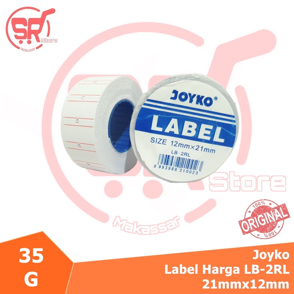 Jual Joyko Price Label / Sticker Label Harga Joyko MX-5500M LB-2RL ...