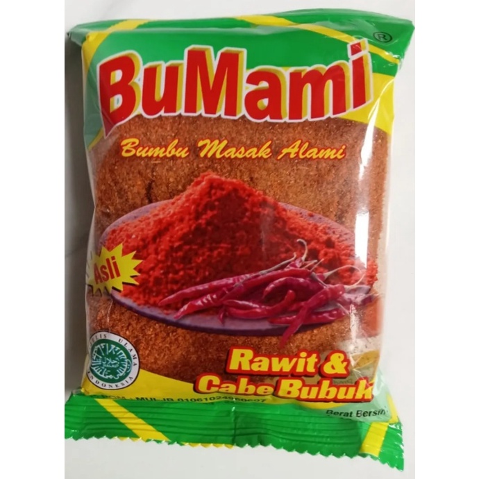 Jual Bumami Rawit dan Cabe Bubuk Kemasan 40 Gram | Shopee Indonesia