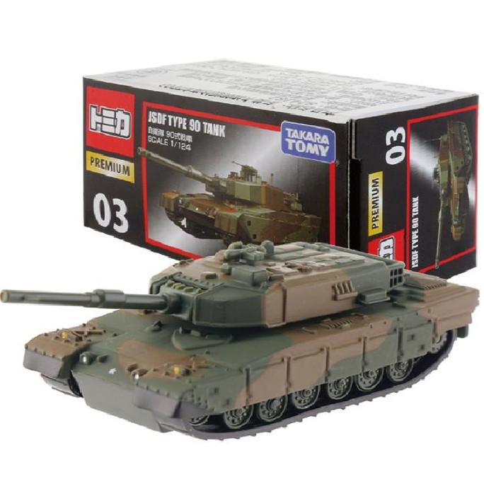 Jual Tomica Premium 03 JSDF Type 90 Tank Takara Tomy Diecast Militer ...