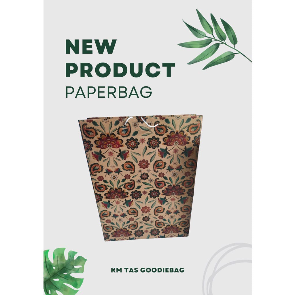 Jual Paper Bag Batik 30x40 Isi 12pcs | Shopee Indonesia