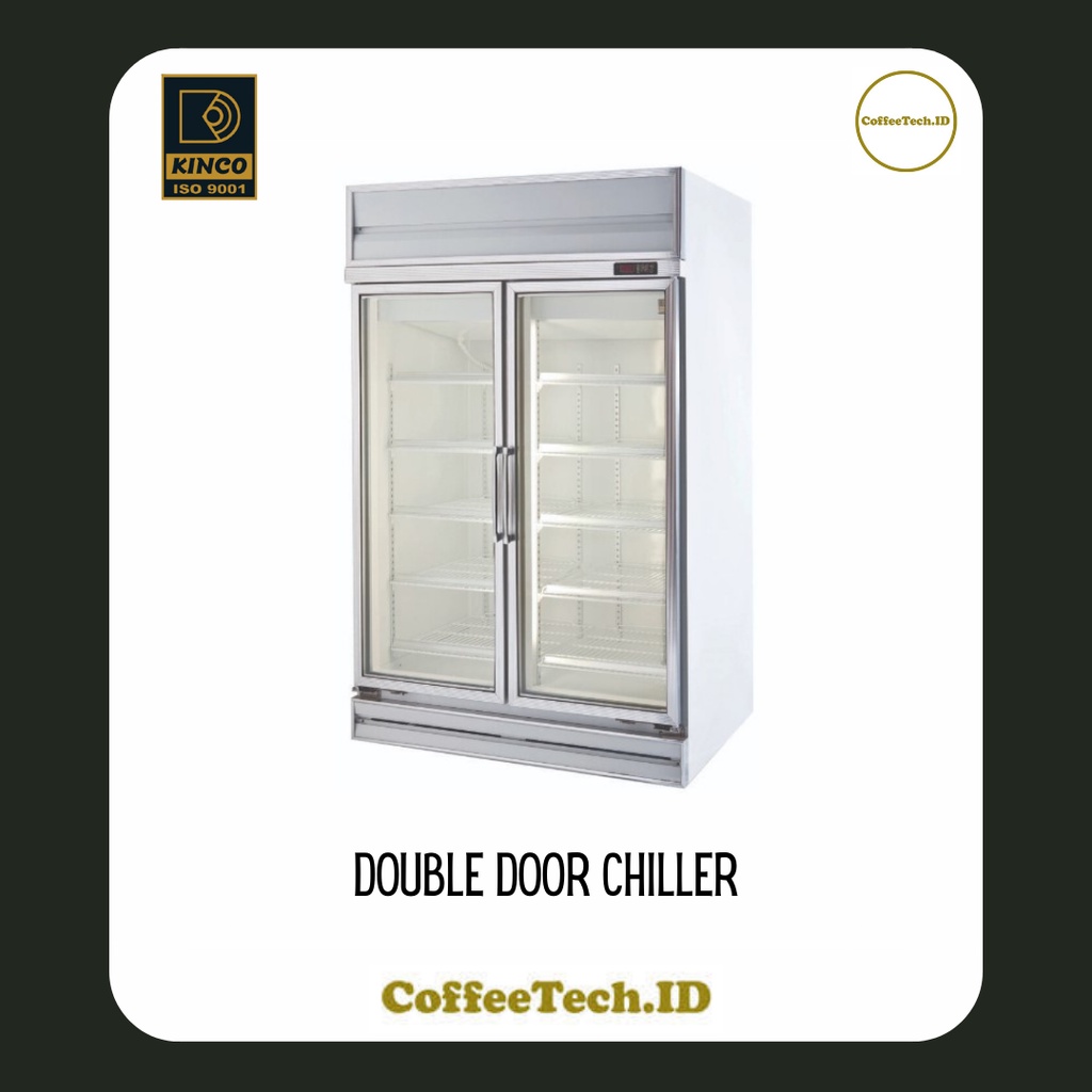 Jual Double Door Chiller Kinco Model CK-UG930C | Shopee Indonesia