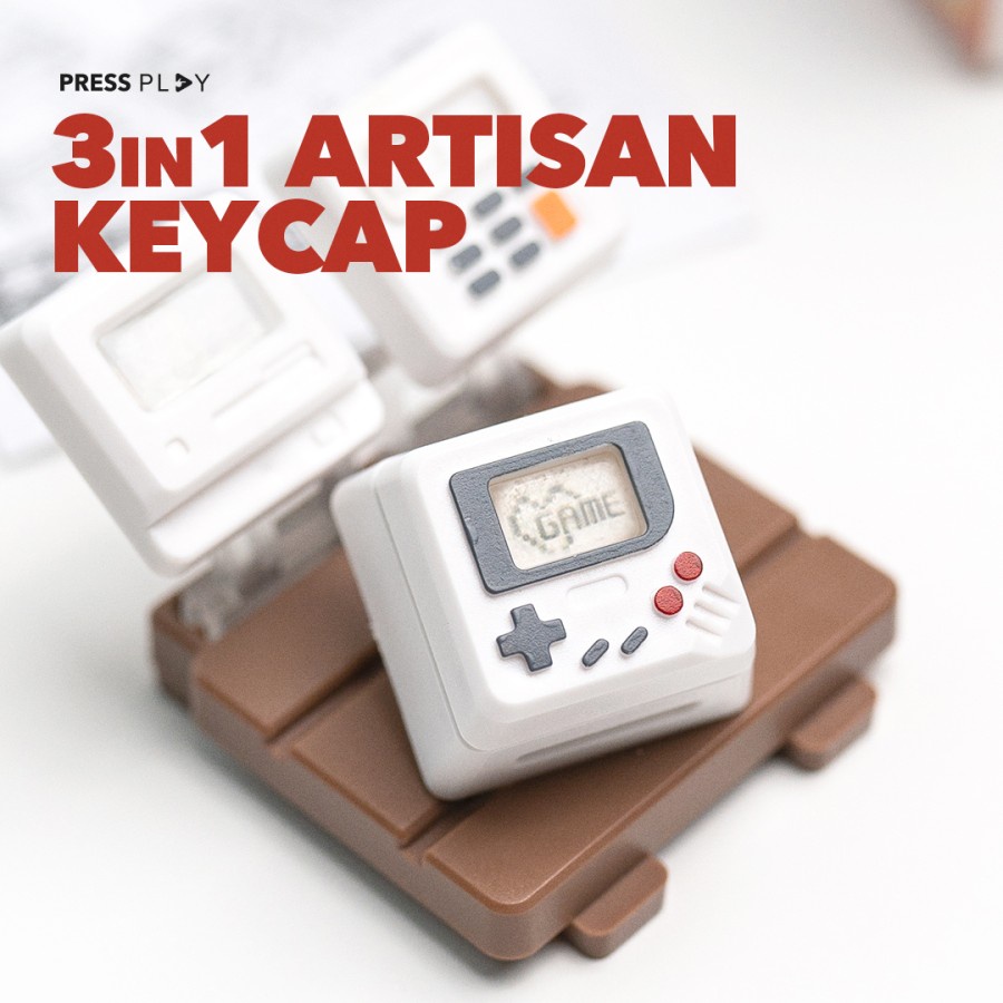 Jual RETRO GAMEBOY 3in1 Artisan Keycap Mechanical Keyboard | Shopee ...
