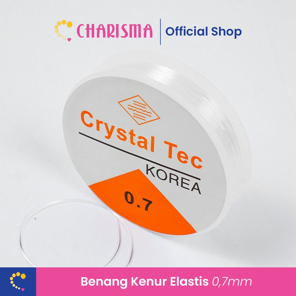 Jual Charisma Benang Elastis Crystal Tec Bening - Senar Elastis/Tali Karet Transparan/Crystal ...