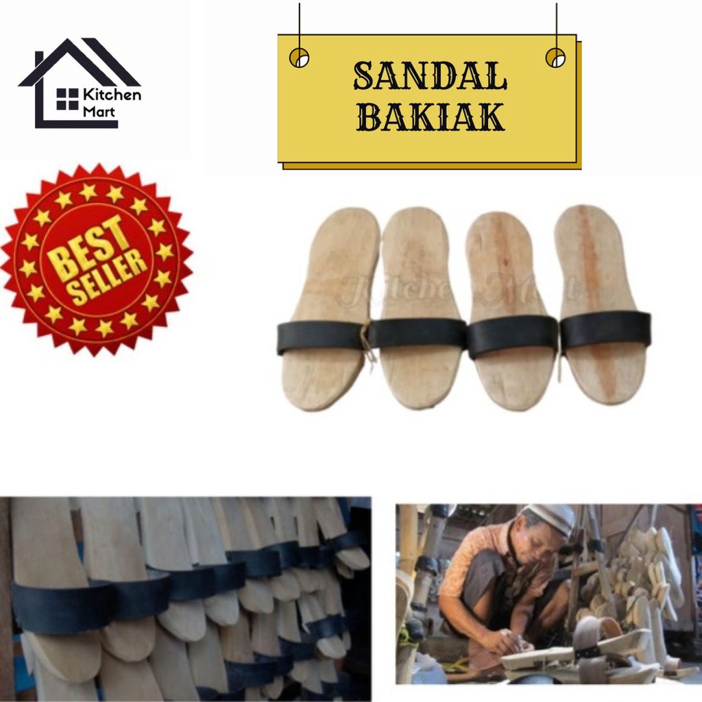 Jual Sendal Sandal Bakiak Sandal Kayu Sandal Tradisional Sandal Wudhu ...