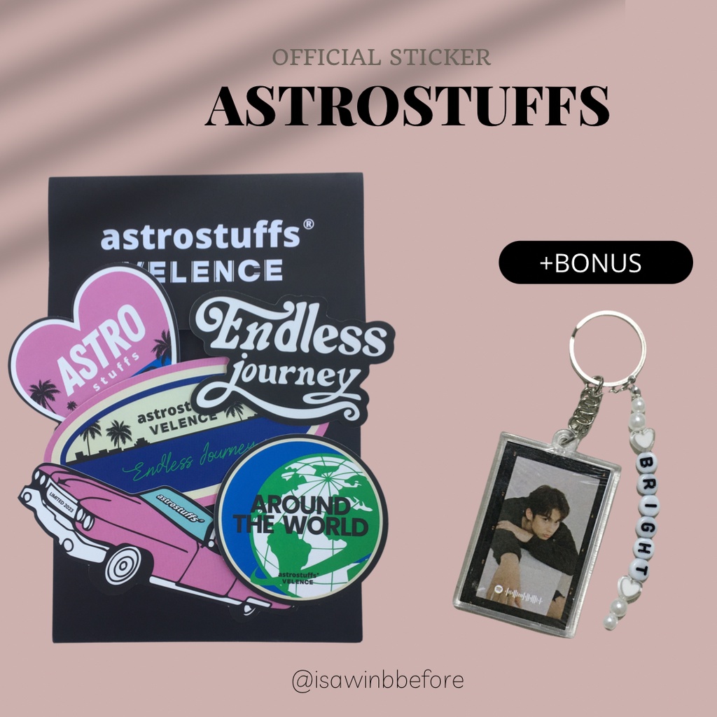 Jual [READY STOCK] OFFICIAL STICKER ASTRO STUFFS X VELENCE LIMITED 2023 ...