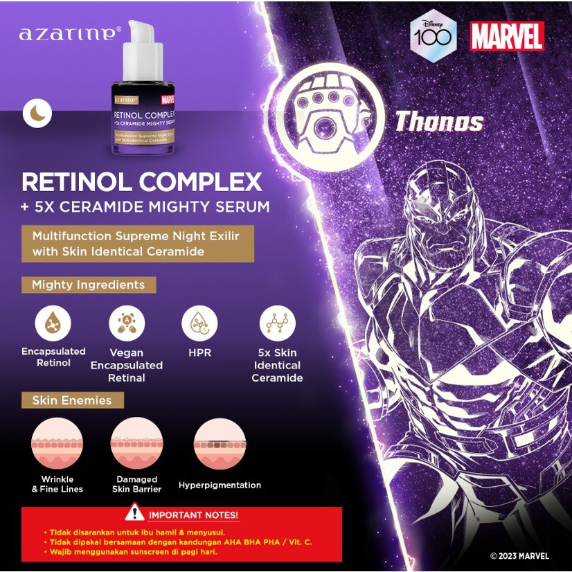 Jual AZARINE MARVEL SERUM Retinol Complex | Shopee Indonesia