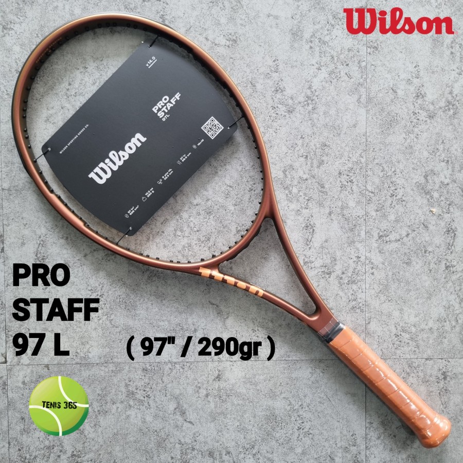 Jual Raket Tenis Wilson Pro Staff 97 L V14 ( 97"/ 290gr ) 97L Tennis ...
