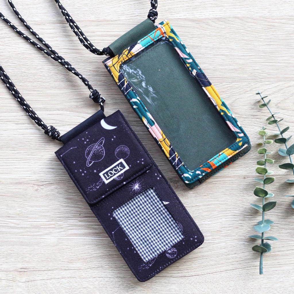 Jual Tas Dompet HP Dompet Handphone ID Card Holder Hanging Phone Wallet ...