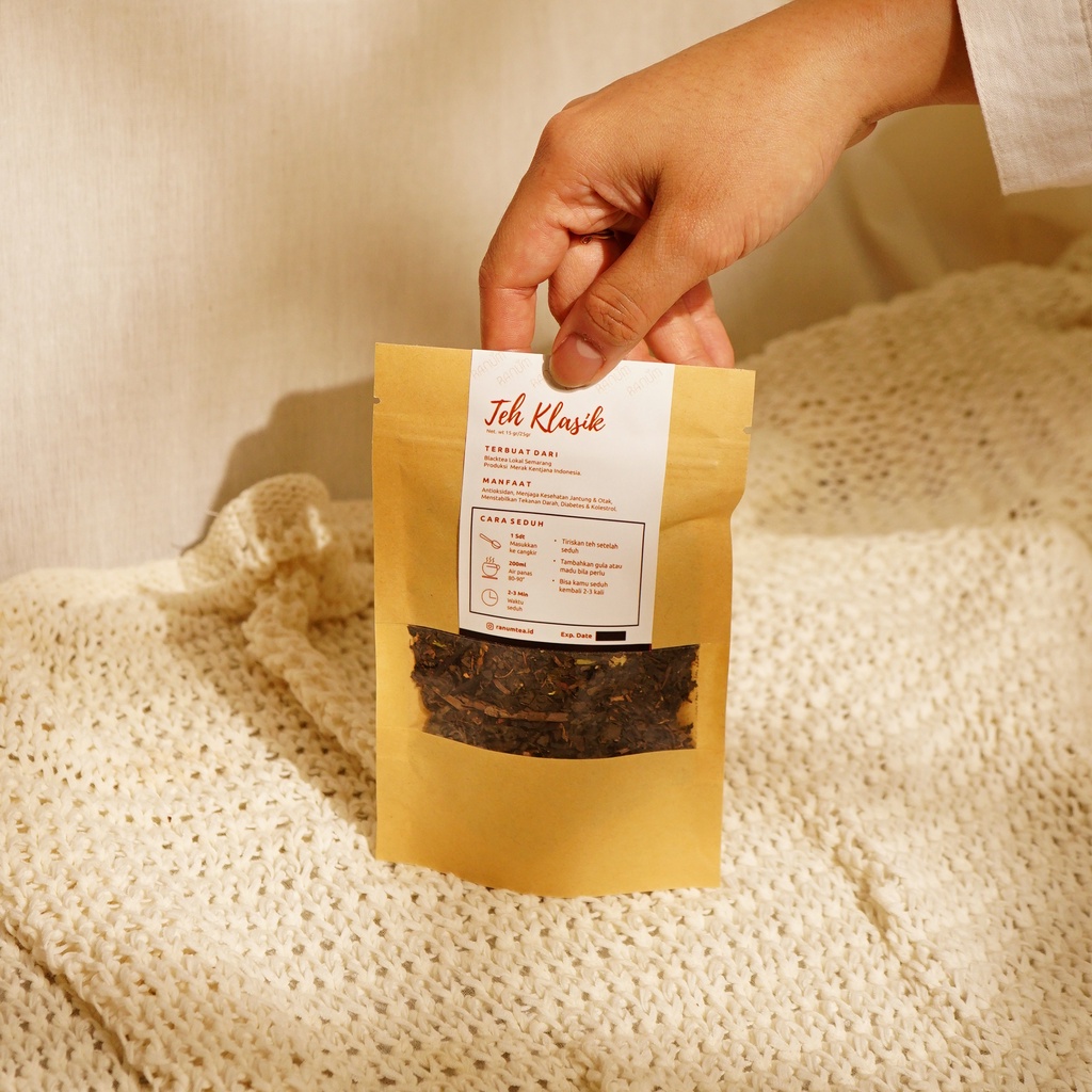Jual Teh Klasik Lokal Khas Semarang / Teh Tubruk / Ranum Tea / 15gr ...