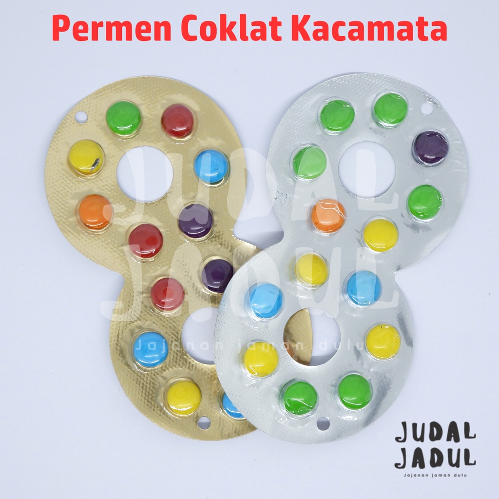 Jual Permen Coklat Jadul / Coklat Jadul Kacamata (Isi 4pcs) | Shopee ...
