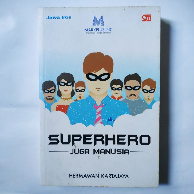 Jual (KIOSKATAID)SUPERHERO JUGA MANUSIA-H*RMAWAN KARTAJ*YA ORIGINAL ...