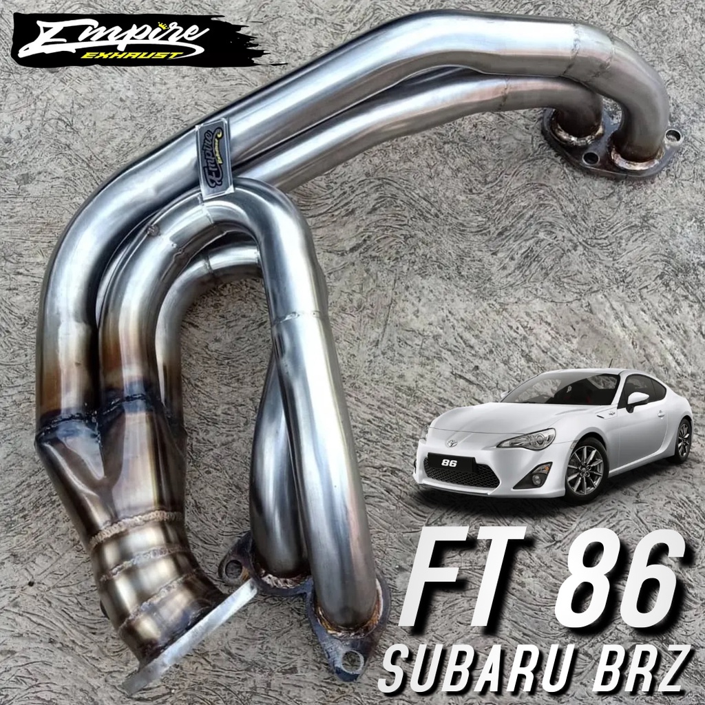Jual Header Toyota FT86 Subaru BRZ Best Perfomance Empire Exhaust ...