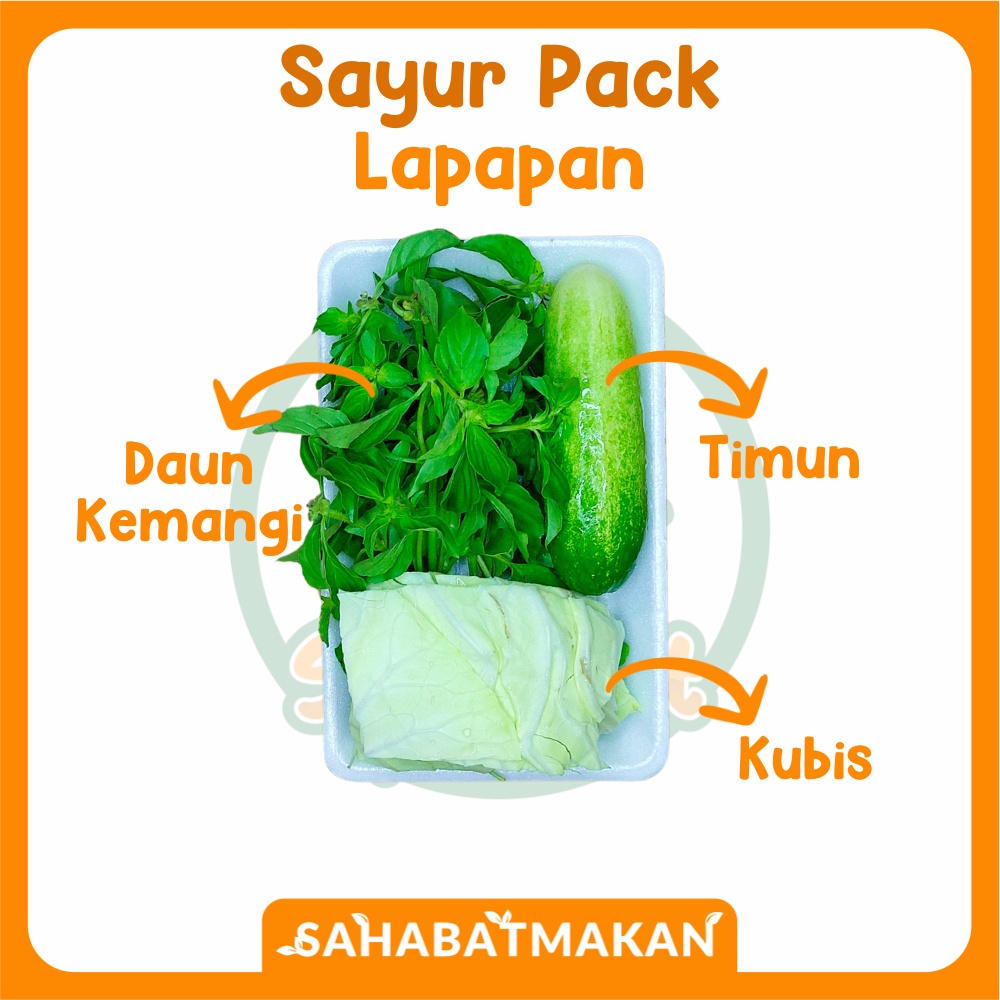 Jual Sayur Lalapan - Sayur Pack / Sayur Prep / Sayur Instant — Sahabat ...