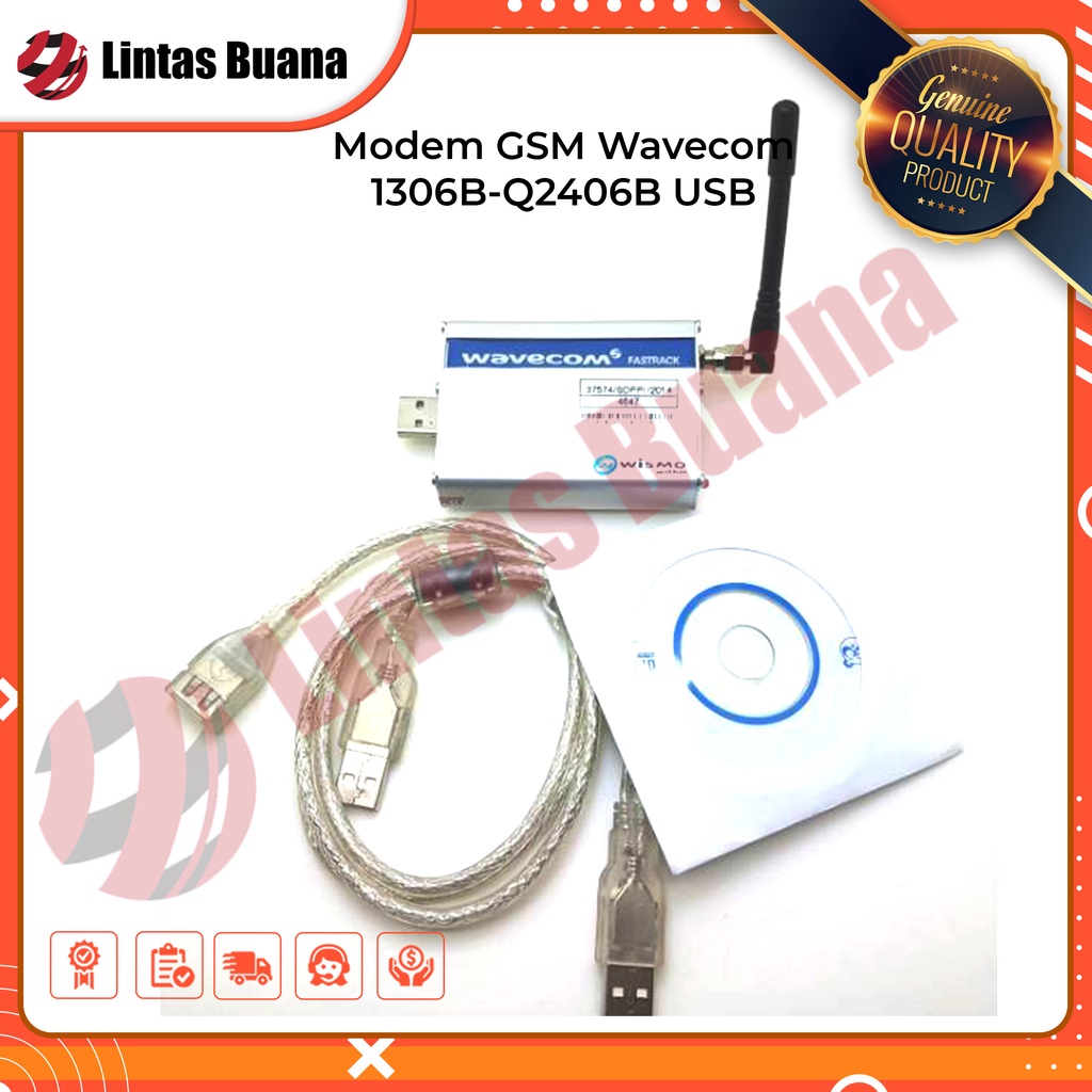 Jual Modem GSM Wavecom 1306B-Q2406B USB (server pulsa/SMS Broadcast ...