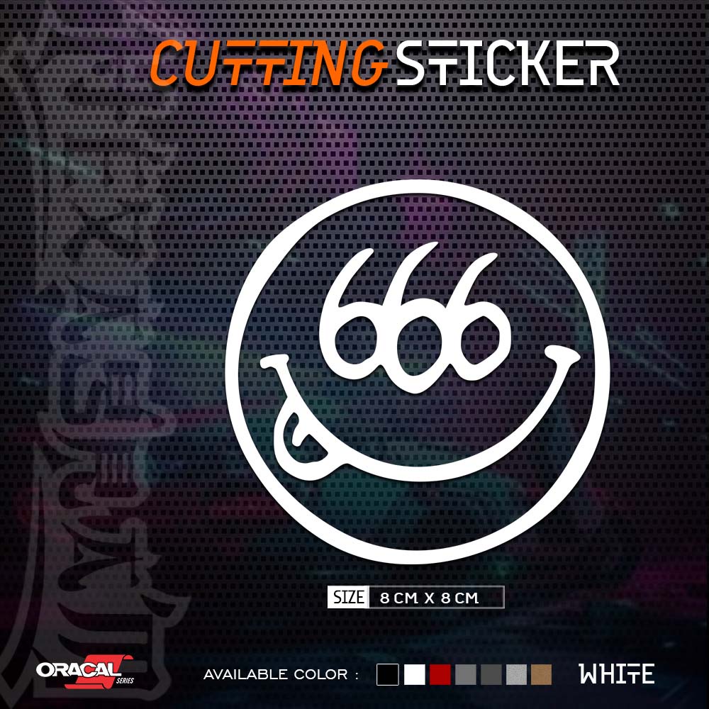 Jual Cutting Stiker Megabenz Smile Logo | Stiker Cutting Logo Megabenz ...