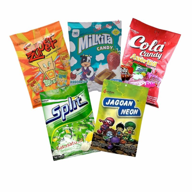 Jual permen Super Zuper Assorted Sour Candy - Cola Assorted - Jagoan ...