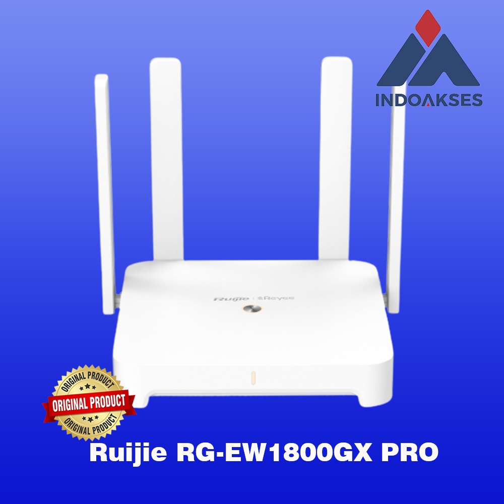 Jual RUIJIE REYEE RG-EW1800GX PRO 1800M WiFi 6 Dual band Gigabit Router ...