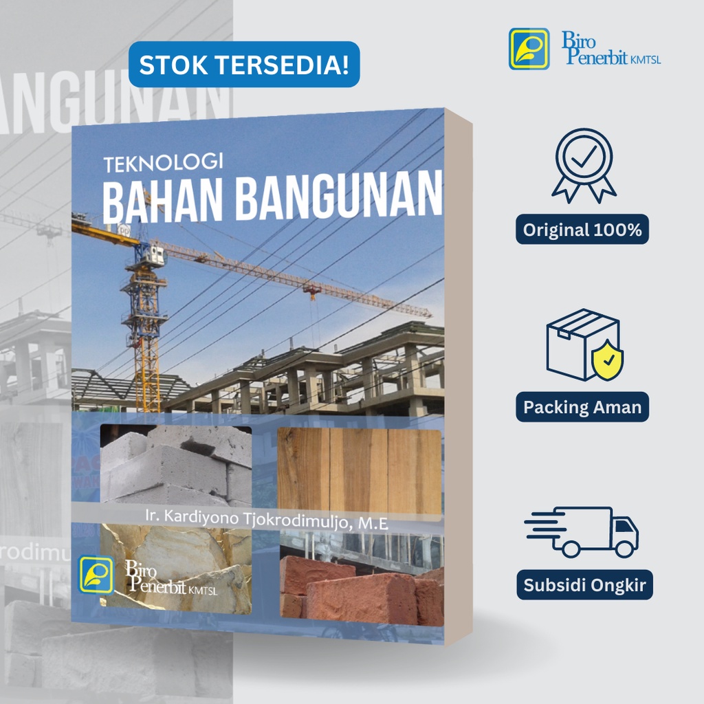 Jual BUKU TEKNIK SIPIL Teknologi Bahan Bangunan oleh Bambang ...