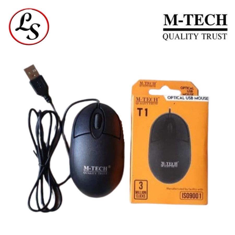 Jual M-TECH MOUSE T1 / T 1 MTech USB Optical Mouse Original High ...
