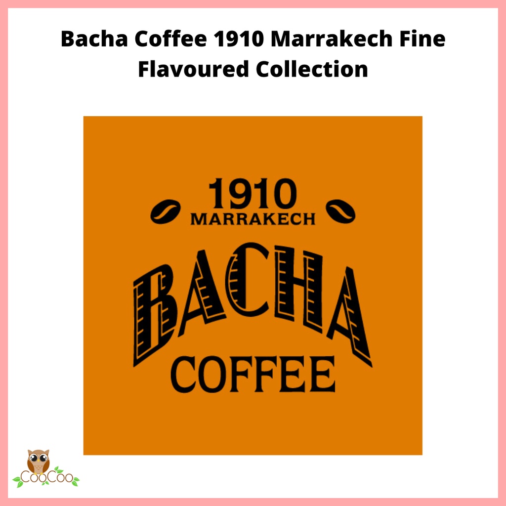 Jual Bacha Coffee 1910 Marrakech Fine Flavoured Collection Sachet ...
