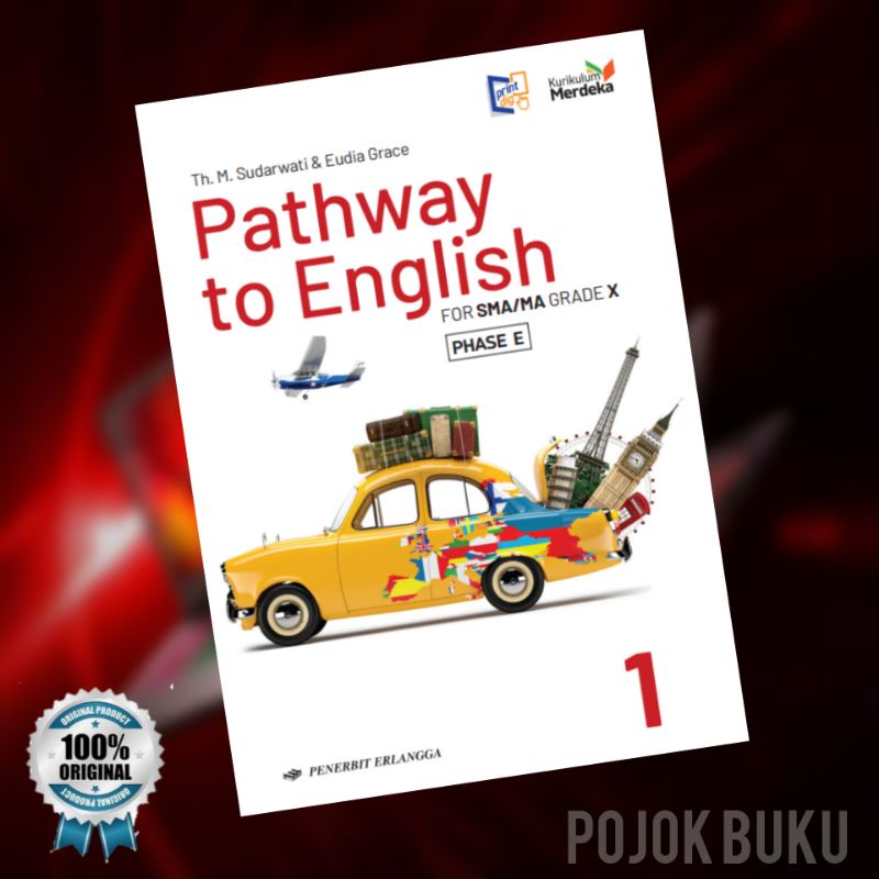Jual Buku PATHWAY TO ENGLISH Kelas 10 11 12 KM Erlangga Merdeka revisi ...